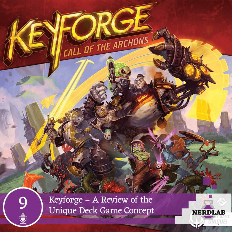 009 – Keyforge – A Game Developer’s Review of the Unique Deck Game (UDG ...